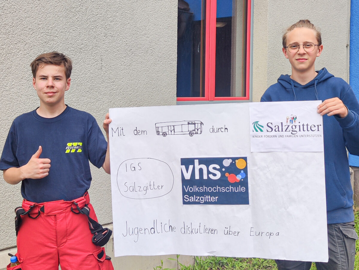 Mit dem Bus durch Salzgitter - Jugendliche diskutieren über Europa ...